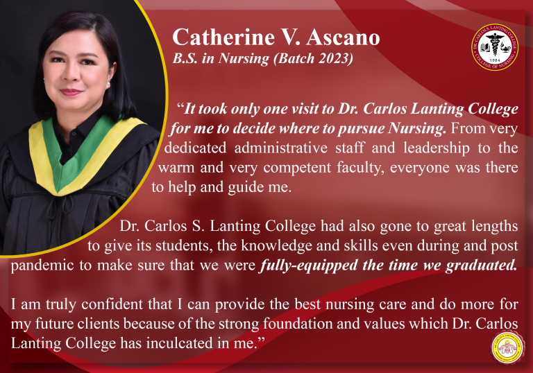 College Of Nursing - Dr. Carlos S. Lanting College | Official Website